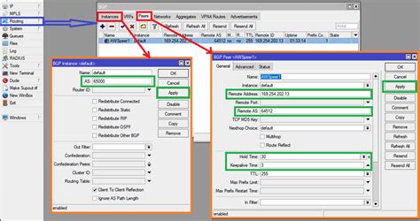 Configuration Of Dynamic Routing Bgp Based Aws Site To Site Vpn With Mikrotik Router For