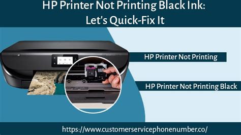 Hp Printer Not Printing Black Ink Lets Quick Fix It