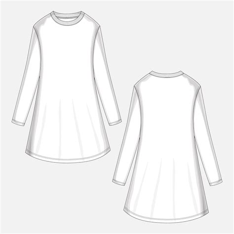 긴팔 원피스 벡터 Freepik에서 무료 고품질 벡터를 다운로드하세요 Freepik
