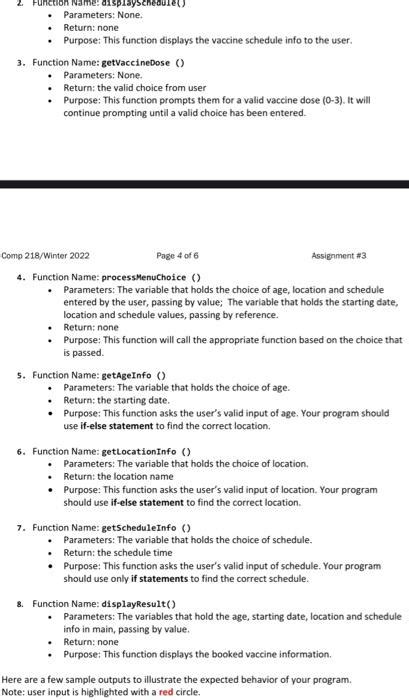 Solved Programming Exercise 2 Covid Vaccine Appointment
