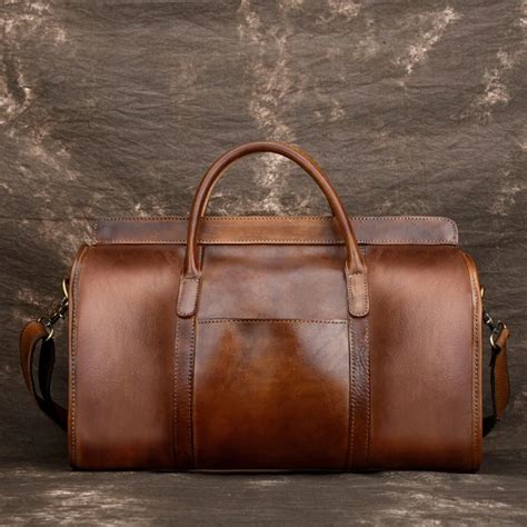 Mens Luxury Leather Travel Bag Paul Smith