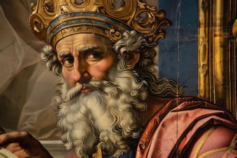 Premium Photo Royal Legacy King Salomon An Iconic Biblical Figure