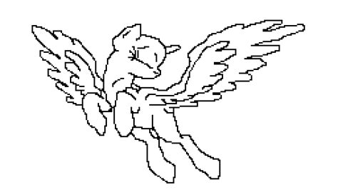Editing Alicorn Base Mlp Free Online Pixel Art Drawing Tool Pixilart