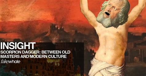 Scorpion Dagger Bridging The Gap Between Old Masters And Modern Culture
