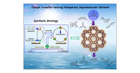 Robust Nanoporous Supramolecular Network Through Charge Transfer Interaction Acs Applied