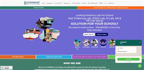 Stemrobo Ai Agent For Stem Education Creatiai