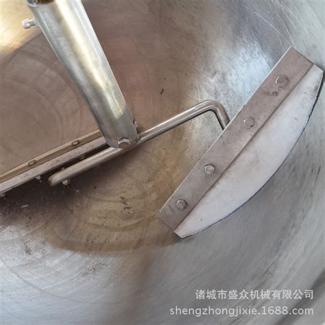 不锈钢可倾式电加热夹层锅大功率搅拌不粘锅导热油煮锅 电磁摇摆汤锅 电磁灶系列 炉灶设备 产品 厨房设备网