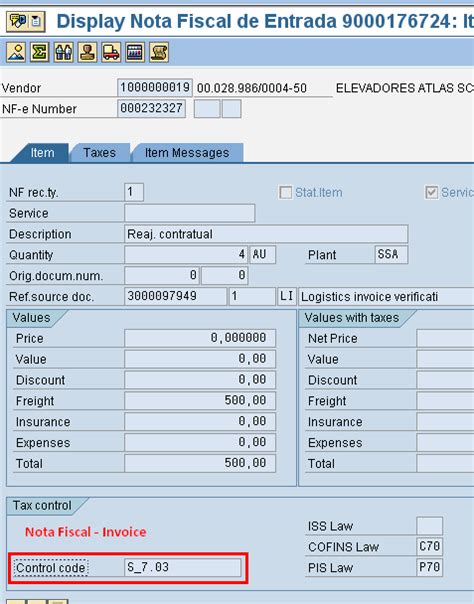 Ncm Code Is Not Coming From Po Sap Community