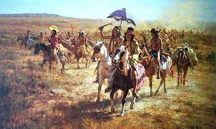 Comanche Traditional Warfare Tactics Native American Tribes
