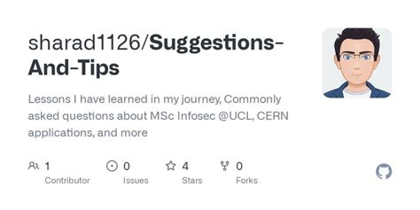 Sharad Agarwal On Linkedin Github Sharad1126suggestions And Tips Lessons I Have Learned In My