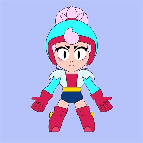 Janet Concept Art Brawl Stars Desenho De Poses Monstros Desenho