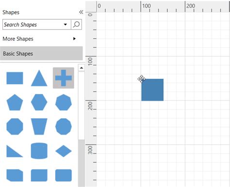 Varies Interactions Of Stencil In WPF Diagram Control Syncfusion