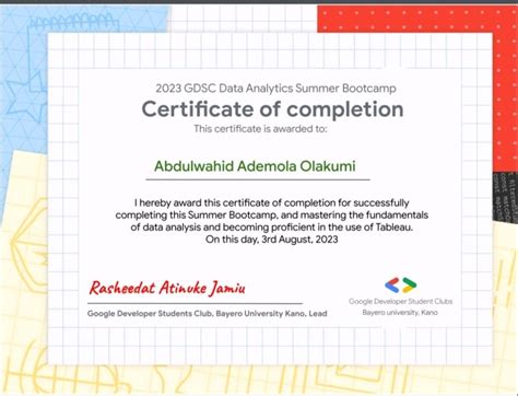 Abdulwahid Ademola On Linkedin Gdsc Gdscbuk Dataanalytics