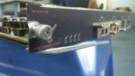 Hz Cisco WS X GE E Series Network Module Switch For Industrial At In