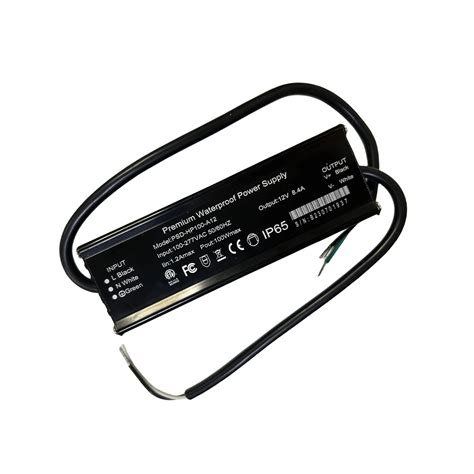 Etl Listed Led Driver Transformer Adapter 60w 12v Dc 5a 100 277v Ac To 12v Dc Low Voltage Output