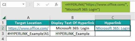 HYPERLINK Function In Excel Formula Examples How To Use