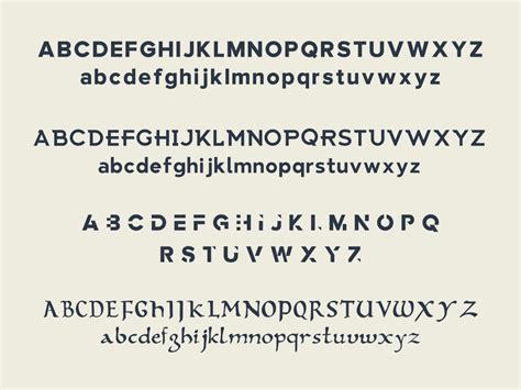 A Custom Typefacefont Designed By A Professional Ttf Otf Woff