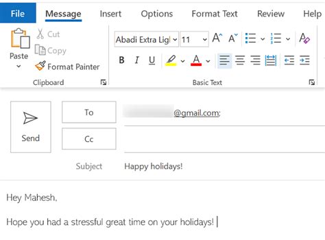 How To Strikethrough In Microsoft Outlook