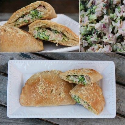 Delicious Broccoli Ham And Swiss Calzones Recipe How To Make Ham And