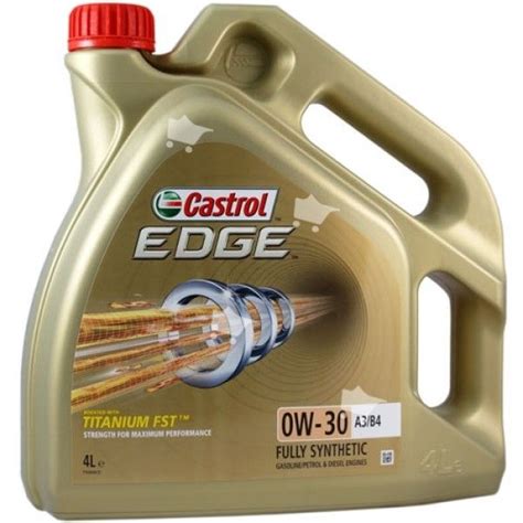 Tepalas Castrol 0W30 Edge Titanium FST A3/B4 4l | Titanium, Edges, Supplies