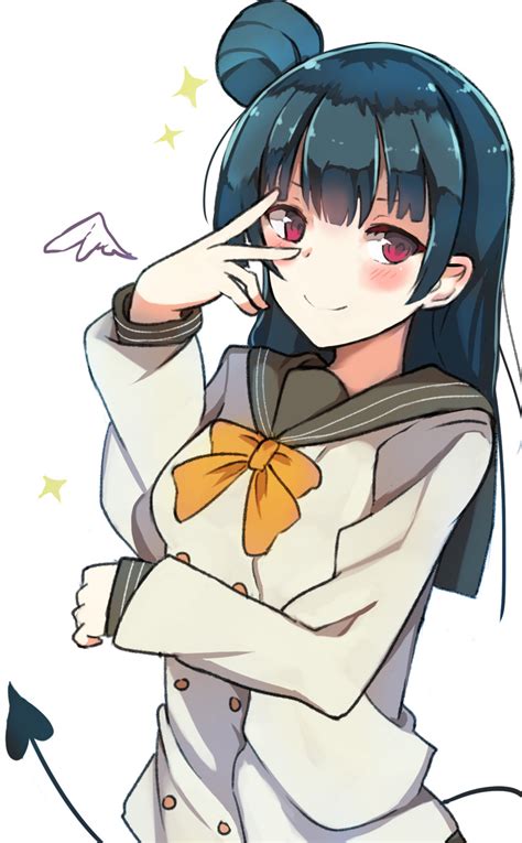 Tsushima Yoshiko Love Live And More Drawn By Kogalashi Danbooru