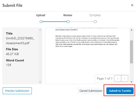 How To Submit To Turnitin Technology Services