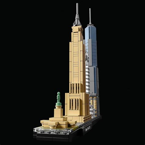 乐高建筑系列 Lego Architecture 21028 New York City 纽约街景，到手35 2欧，原价49 99欧！全德免邮！ 2020 12 02 德亚打折特价活动