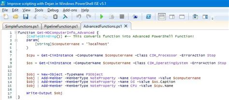 Easy Steps For Writing Powershell Advanced Functions Improve Scripting