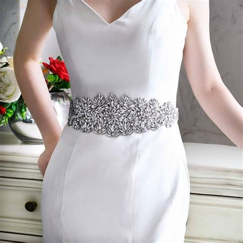 Wide Wedding Dress Belt