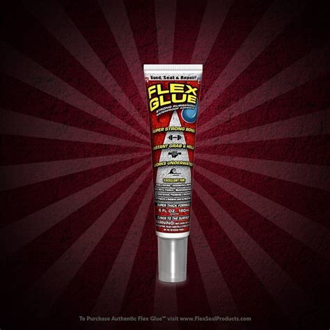 Introducing Flex Glue™ The Super Strong Rubberized Waterproof