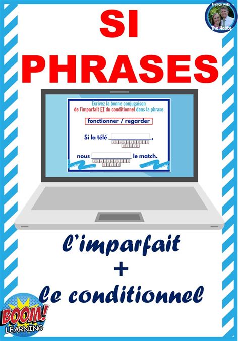 French Si Clauses Task Cards French Si Clauses Task Cards