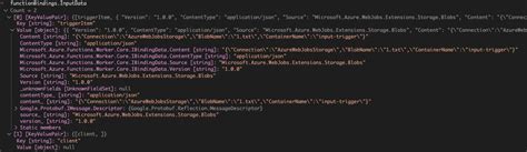 Sdk Type Blob Input Binding Not Working · Issue 1100 · Azureazure Functions Dotnet Worker · Github