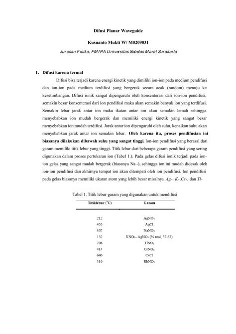 Pdf Diffusi Planar Waveguide Kusnanto Dokumen Tips