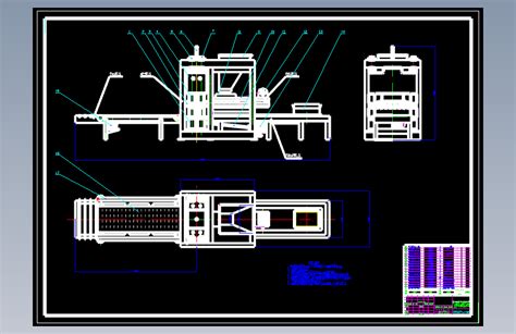 全自动压砖机 AutoCAD 2007 模型图纸下载 懒石网