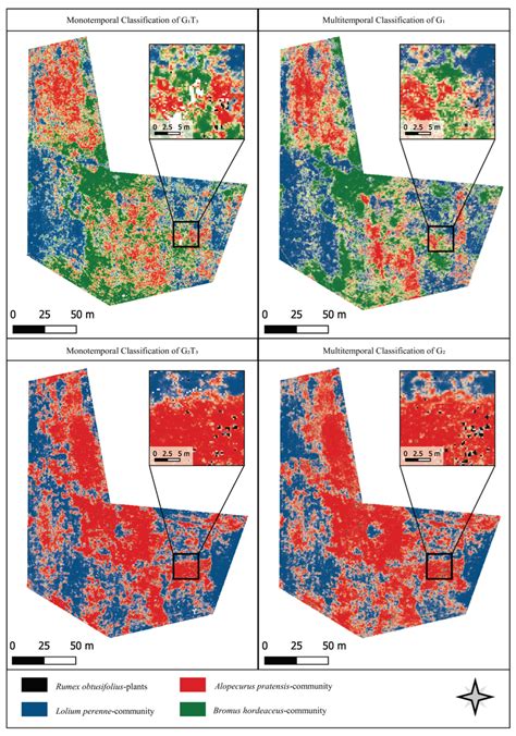 Subsets Of The Classification Results Of The Mono And Multitemporal Download Scientific