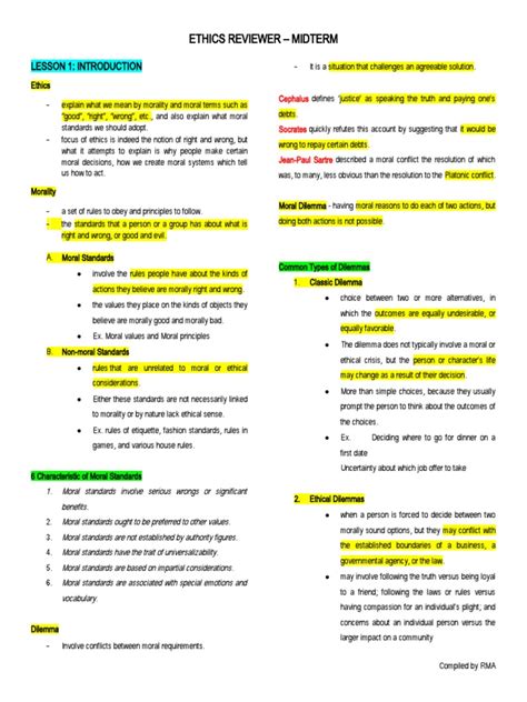 Understanding Ethics Exploring Key Concepts Of Morality Dilemmas And Decision Making Pdf