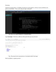 Metasploitable Docx Scanning Opened Metasploitable On VMWare Workstation And Logged In With