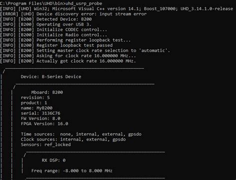 Solved Ettus Usrp B200 Is Not Detected By The Ni Usrp Configuration Utility Ni Community