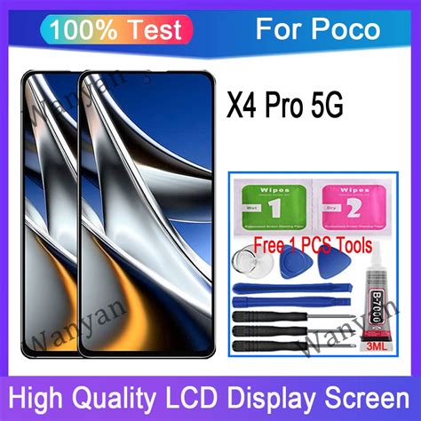 Original Amoled Oled Tft Poco X Pro G Lcd Display Touch Screen With Frame Replacement Shopee
