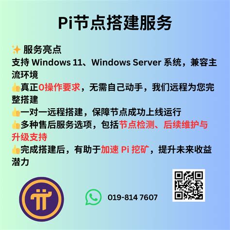 Pi Network 节点搭建服务 Window 10 11 Window Server ｜pi Network Node Setup