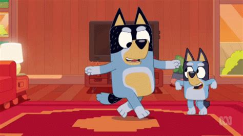 Bluey Dancing GIF Bluey Dancing Break Dancing Discover Share GIFs