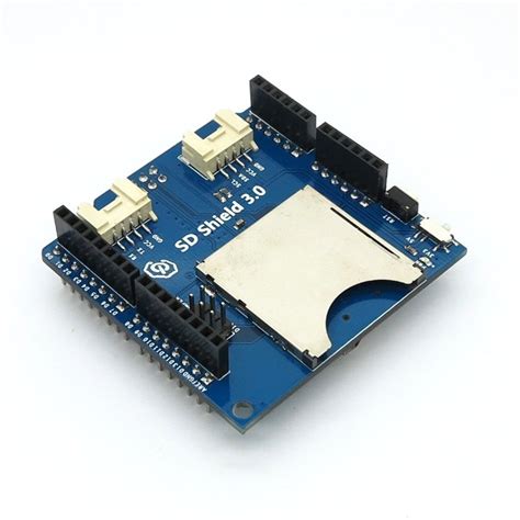 Sdmicrosd Sdhc Shield Modul Arduino Štít Robotstorecz