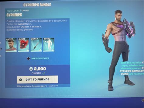 Had To Get The Sypherpk Skin With The Code R Sypherpk