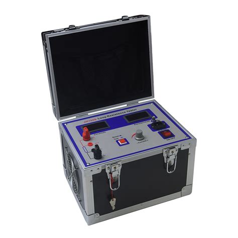 Micro Ohm Meter Loop Resistance Tester 100a Contact Resistance Test