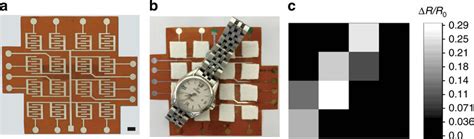 The As Fabricated 4 × 4 Mxene Based Sensor Arrays A 4 × 4 Mxene Based