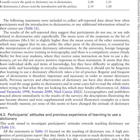 Use Of Different Dictionary Types Download Scientific Diagram