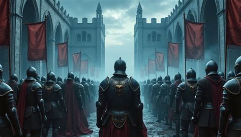 Free Knights Await Battle Photo Medieval Knights Armor Download