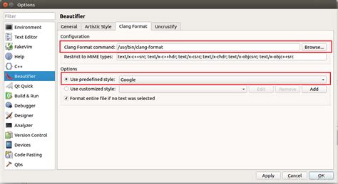 Qt Creator使用clang Format优化代码风格qt Creator 主题 Csdn 代码 风格 Csdn博客