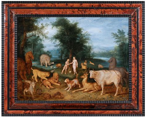 Adam et Eve au paradis, atelier de Jan Brueghel le Jeune (1601-1678 ...