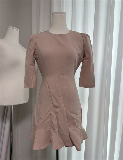 7부소매 랩 원피스 하객룩 인디핑크 청순 옷정리 광도면 여성의류 당근 중고거래